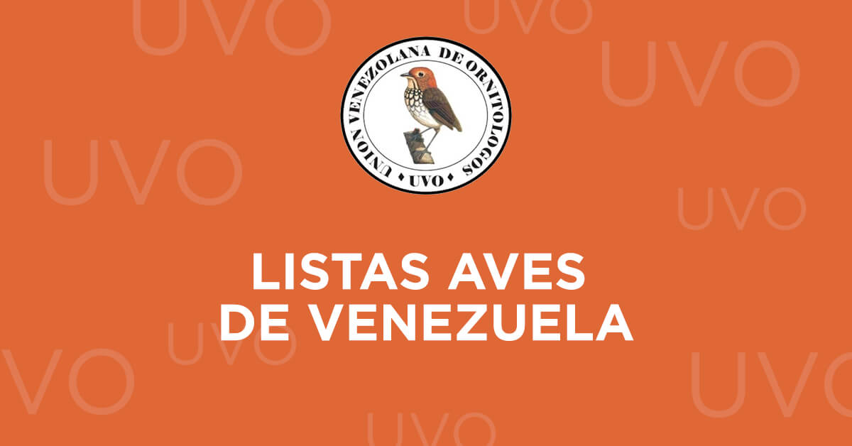 LISTAS AVES - UVO VENEZUELA